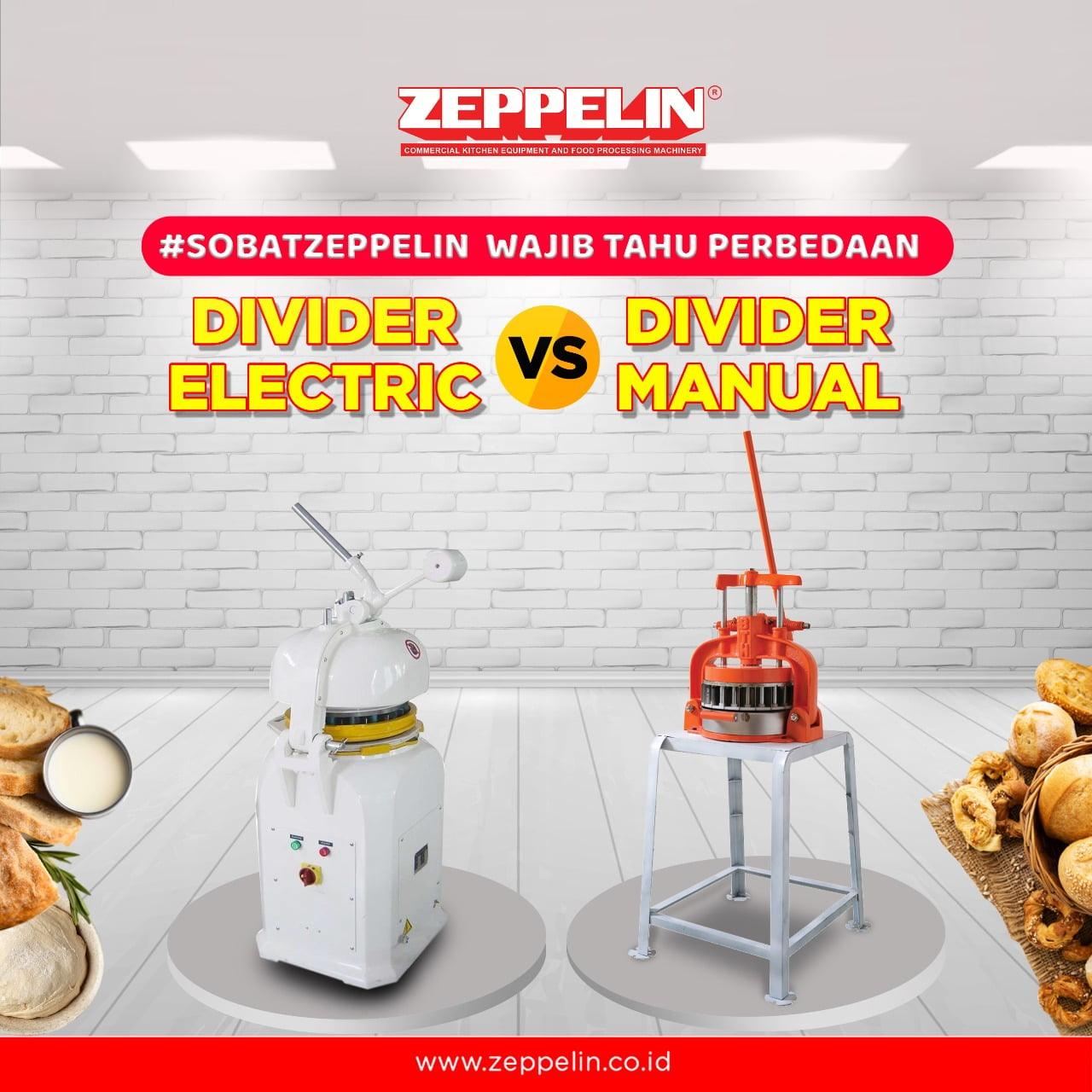 Perbedaan Divider Manual vs Divider Electric Zeppelin Indonesia