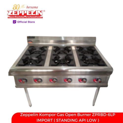 Zeppelin Kompor Gas Open Burner 6 TUNGKU STANDING • Zeppelin Indonesia